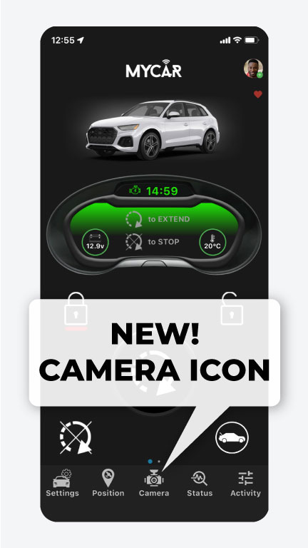 MyCar2 - vehicle smartphone control and tracking.