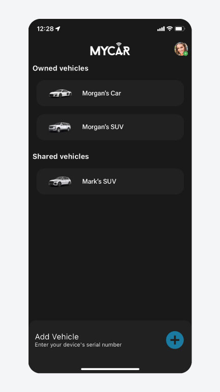 MyCar2 - vehicle smartphone control and tracking.