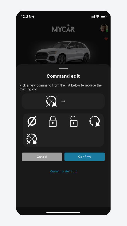 MyCar2 - vehicle smartphone control and tracking.